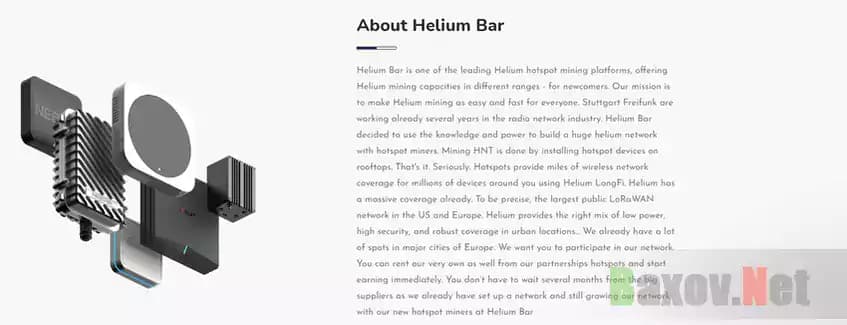 Helium Bar - арендуй фейковое оборудование для майнинга