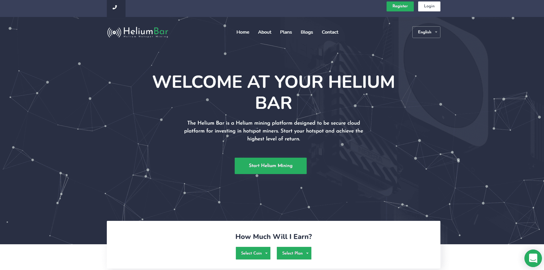 Helium Bar - арендуй фейковое оборудование для майнинга