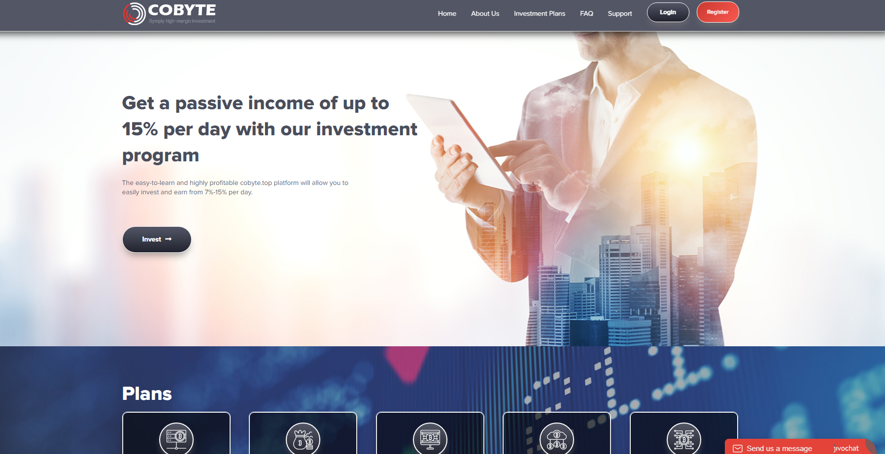Cobyte Ltd - платформа по выкачке денег